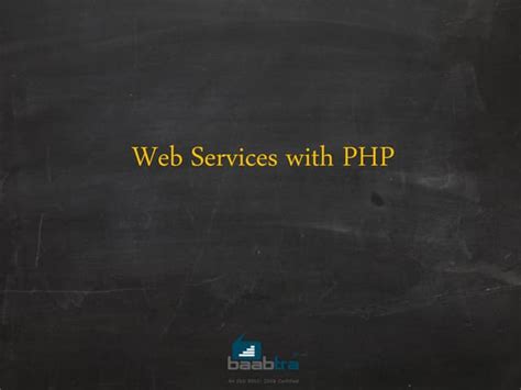 Intoduction To Php Web Services And Json Pdf Web Development Internet