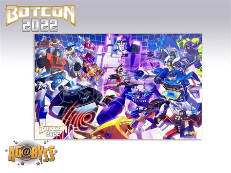 Agabyss Botcon Official Botcon 2022 Frank Welker Character Art Drawn By Robby Musso Framed