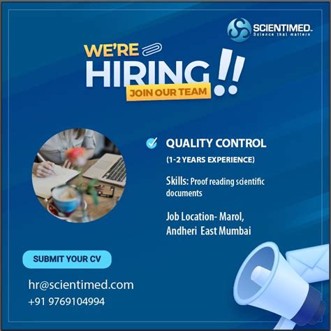 Manmeet Kaur On Linkedin Quality Scientific