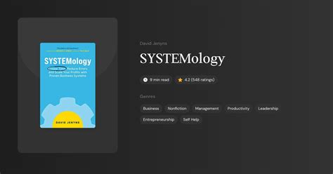 Systemology Book Summary