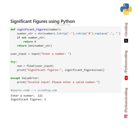 Python Significant Figures Using Python Facebook