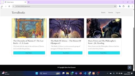 Final Project Laravel Sanbercode Batch 64 Terrabooks Youtube