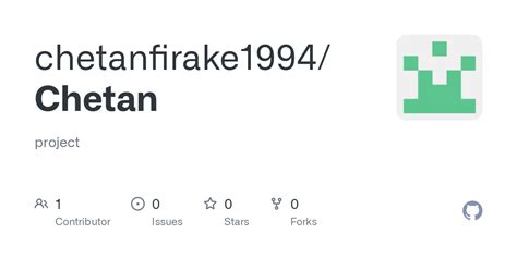 GitHub Chetanfirake1994 Chetan Project