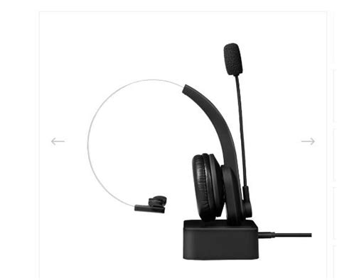 Wireless Mono Bluetooth Charging Headset