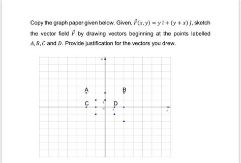 Solved Copy The Graph Paper Given Below Given Chegg