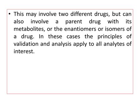 Bioanalytical Method Validation Emea Pptx
