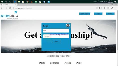 Internship Assignment Youtube