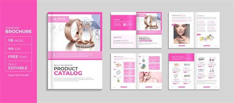 Premium Vector Corporate Brochure Company Profile Template Annual Report Cover Layout Minimal