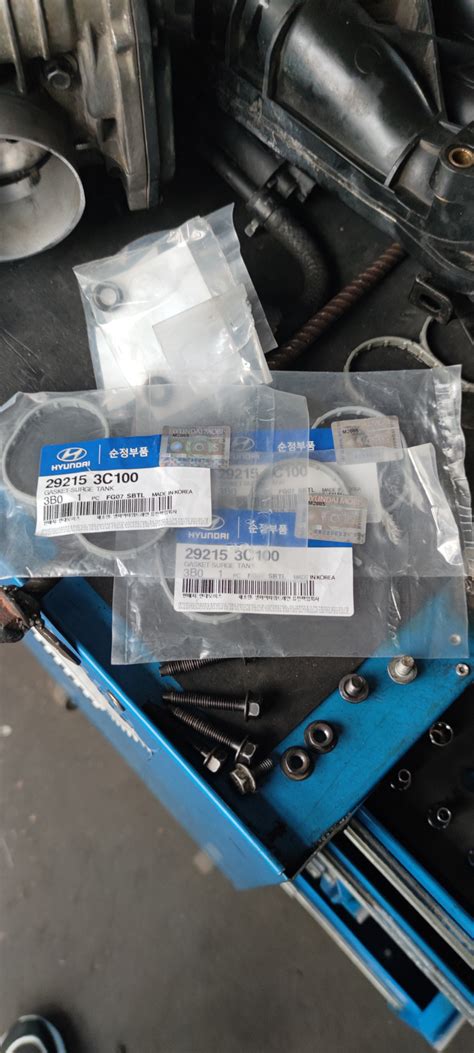 292153C100 Прокладка впускного коллектора KIA HYUNDAI | Запчасти на DRIVE2