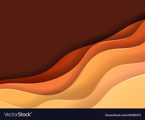Abstract Background Of Color Layers Royalty Free Vector