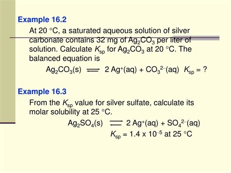 Ppt The Solubility Product Constant K Sp Powerpoint Presentation Free Download Id 699671