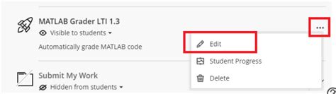Add An Entry For A Matlab Grader In The Minerva Gradebook Staff Guide