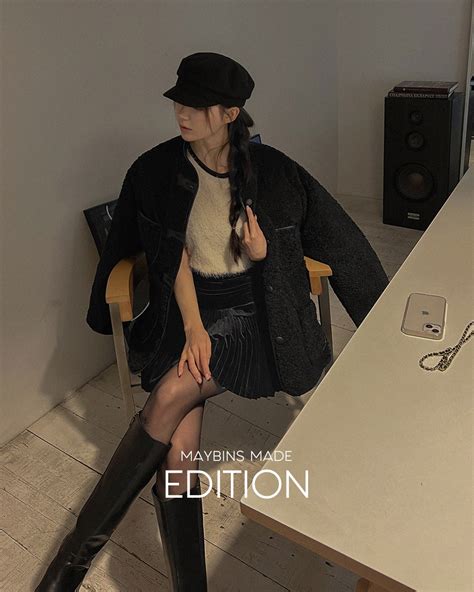 메이빈스 당일발송made 렐드 뽀글이 자켓자체제작 제작상품 뽀글이 방한템 한파템 데일리 겨울자켓 겨울아우터 아우터