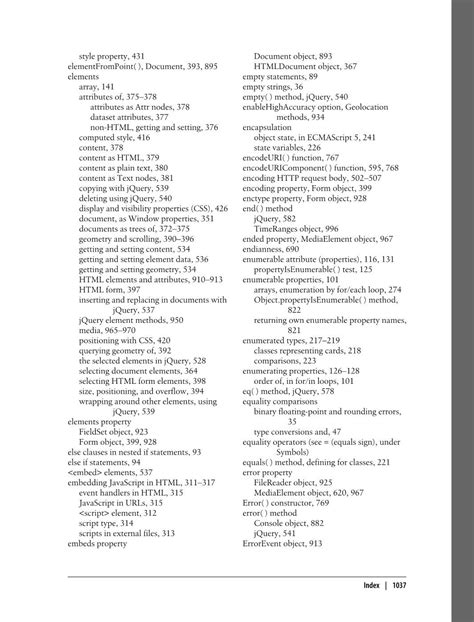 Javasript Definitive Guide English Version 6 Jack Zhang Page 1038 Flip Pdf Online Pubhtml5