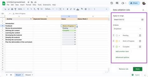 How To Create Edit And Delete Dropdown Lists In Google Sheets
