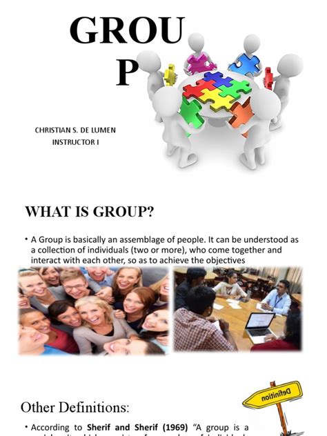 Group Powerpoint Presentation Pdf Social Psychology Cognition