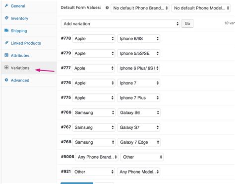 How To Unlock Variation Combinations In Woocommerce Dropdowns Wp Garage