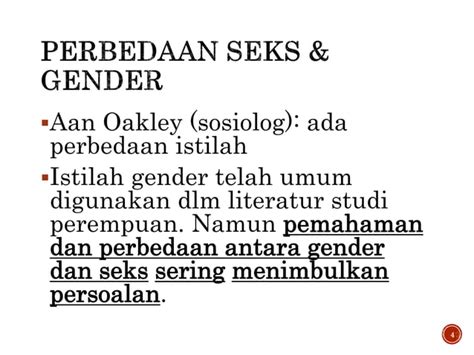 DEFINISI Seksualitas Dan Gender Kesehata PPTX