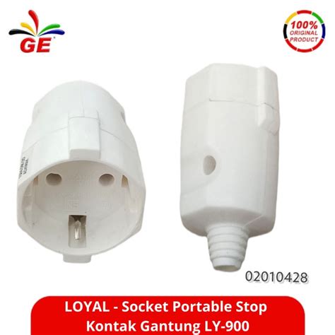 Jual Loyal Socket Portable Stop Kontak Gantung Ly 900 02010428