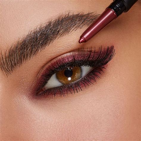Deep Burgundy Eyeliner Eye Makeup Pictures Makeup Pictures Eye Makeup