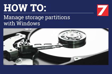 How To Manage Storage Partitions On Windows 7dayshop Blog