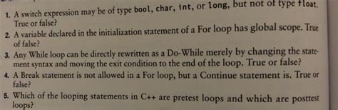 Solved Not Of Type Float 1 A Switch Expression May Be Of