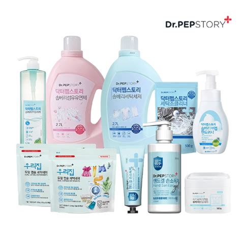 닥터펩스토리 주방세제 액체세제 섬유유연제 캡슐세제 세탁조클리너 손소독제 모음전창고정리 클리어런스 티몬