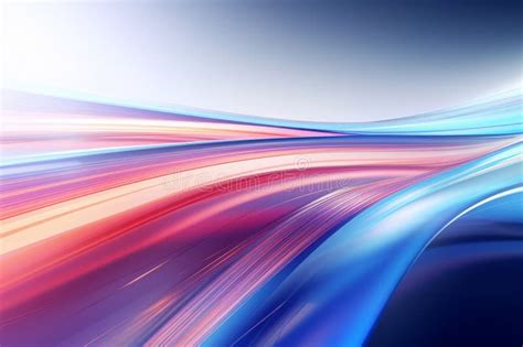 Rhythmic Dance Of Colorful Lines And Light Waves In The Style Of Speed And Motion Generative