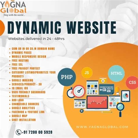 Dynamic Website Service At Pack In Coimbatore