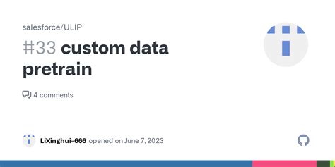 Custom Data Pretrain Issue Salesforce ULIP GitHub