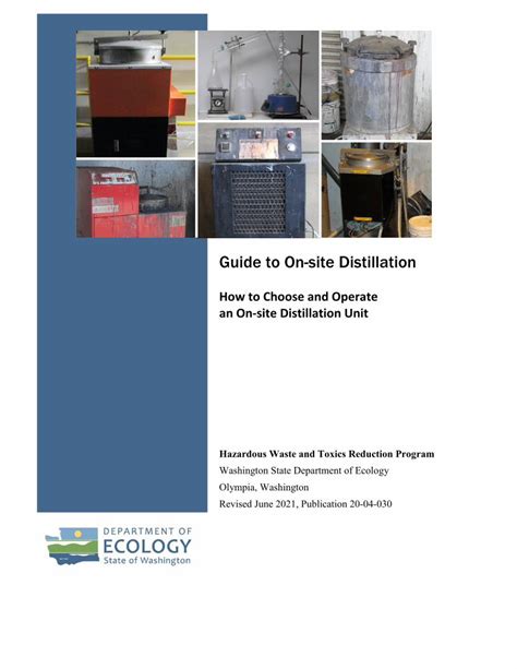 Pdf Guide To On Site Distillation Dokumen Tips
