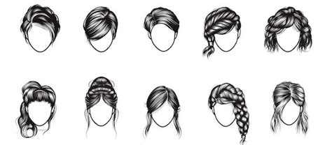 Curly Girl Method Chart Showing All Curl Types Wave Coil And Kinky Premium AI Generated Image