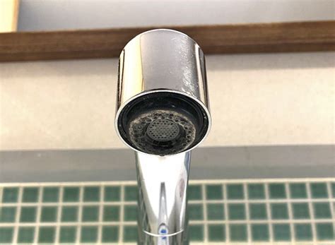 入居後8年・はじめて水栓の泡沫キャップを掃除しました。 ユーザーズサポート株式会社