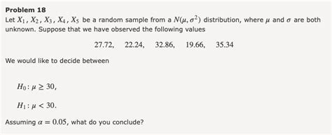 Solved Problem Let X X X X X Be A Random Sample Chegg Com