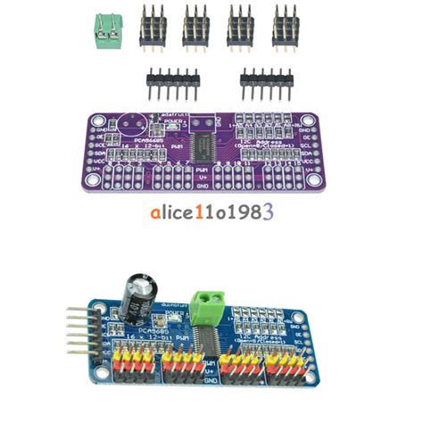 PCA Channel Bit PWM Servo Motor Driver I C Module For Arduino Robot International