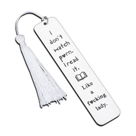 Amazon Com I Dont Watch Por N Bookmark Smuty Bookmarks For Women Adults Book Marks For