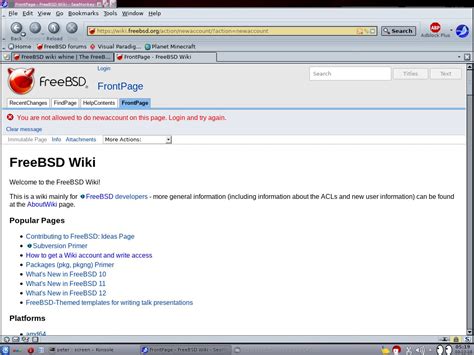 freebsd wiki whine the freebsd forums