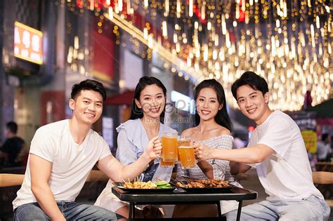 친구 모으기 맥주 토스트 사진 무료 다운로드 Lovepik