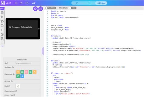 Possible Issue With Tab5 And Uiflow V231 I2c Driver Install Error M5stack Community