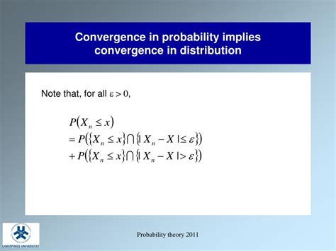 PPT Convergence Concepts In Probability Theory PowerPoint Presentation ID