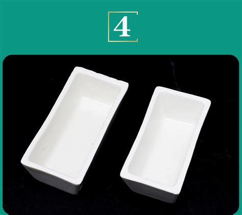 瓷方舟60 30耐高温燃烧舟瓷灰皿化学实验室长舟刚玉陶瓷灰皿方盘 阿里巴巴