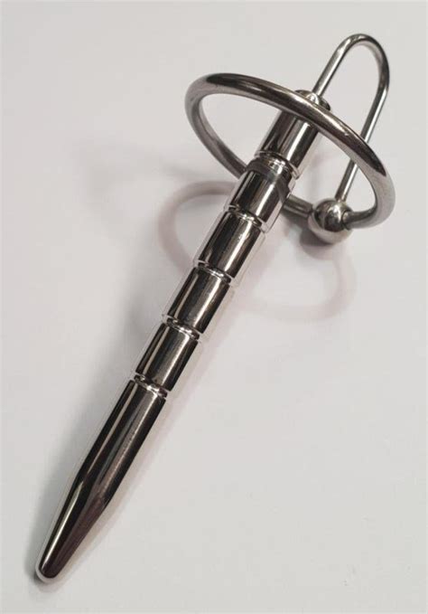 Tube Sex Penis Plug Ribbed For Intense Urethral Play