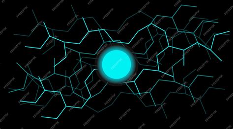 Premium Vector Modern Abstract Background Molecular Structure Vector Design