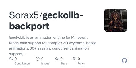 github sorax5 geckolib backport geckolib is an animation engine for