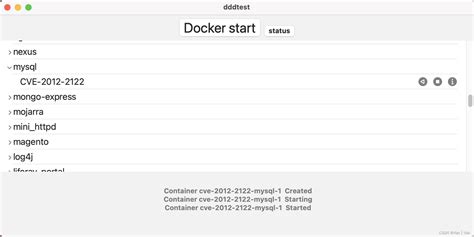 使用swiftui编写一个客户端——完成一键启动docker与vulhub漏洞环境！docker Swift Csdn博客