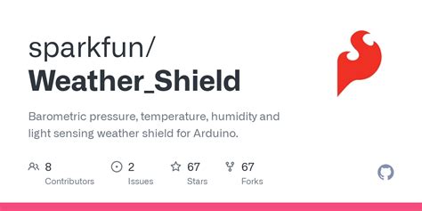 Github Sparkfun Weather Shield Barometric Pressure Temperature