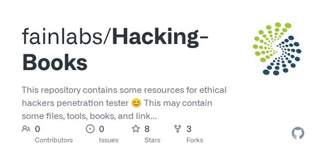 github fainlabs hacking books this repository contains some