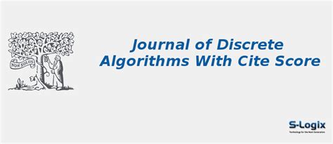 journal of discrete algorithms elsevier impact factor s logix