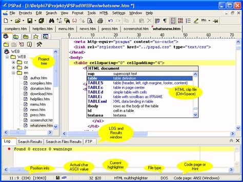 PSPad A Small Powerful And Versatile Freeware Text Editor Freewaregenius Com