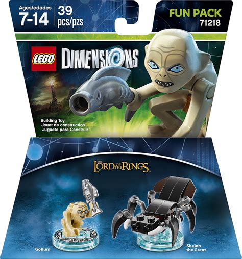 Warner Bros Lego Dimensions Lotr Gollum Fun Pack Lord Of The Rings